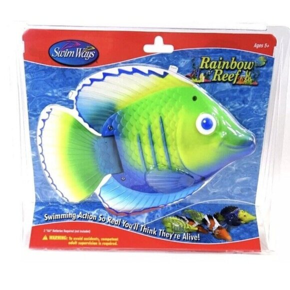 Swim Ways | Toys | Vintage Swim Ways Rainbow Reef Swimming Action Pool ...
